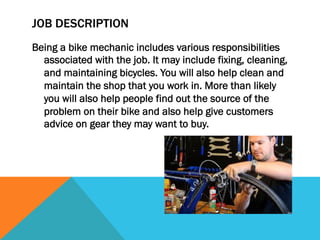 Bicycle mechanic Powerpoint | PDF