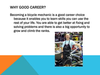 Bicycle mechanic Powerpoint | PDF