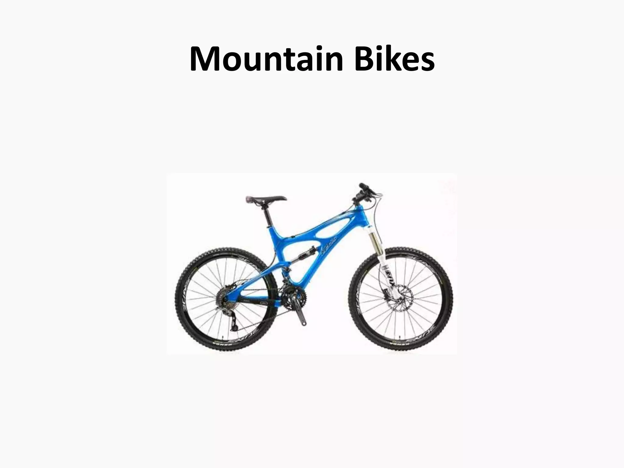 Bicycle types - List of all bicycle types | PPTX