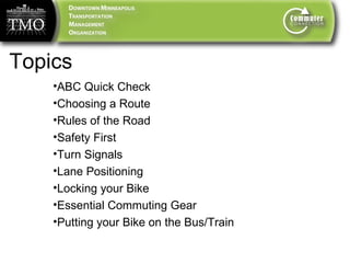 Bicycling As Transportation | PPT