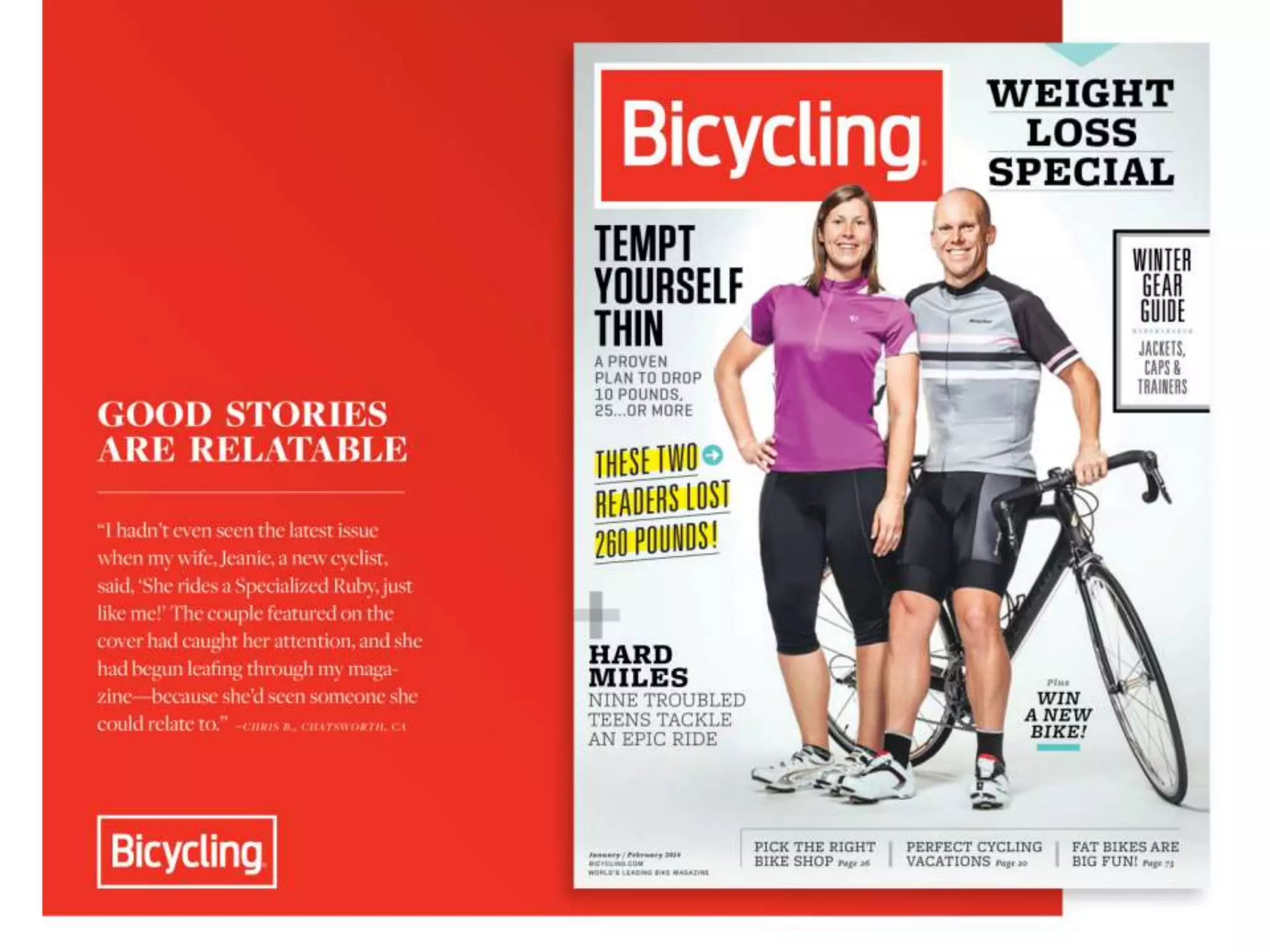 Storytelling: Bicycling magazine | PPTX