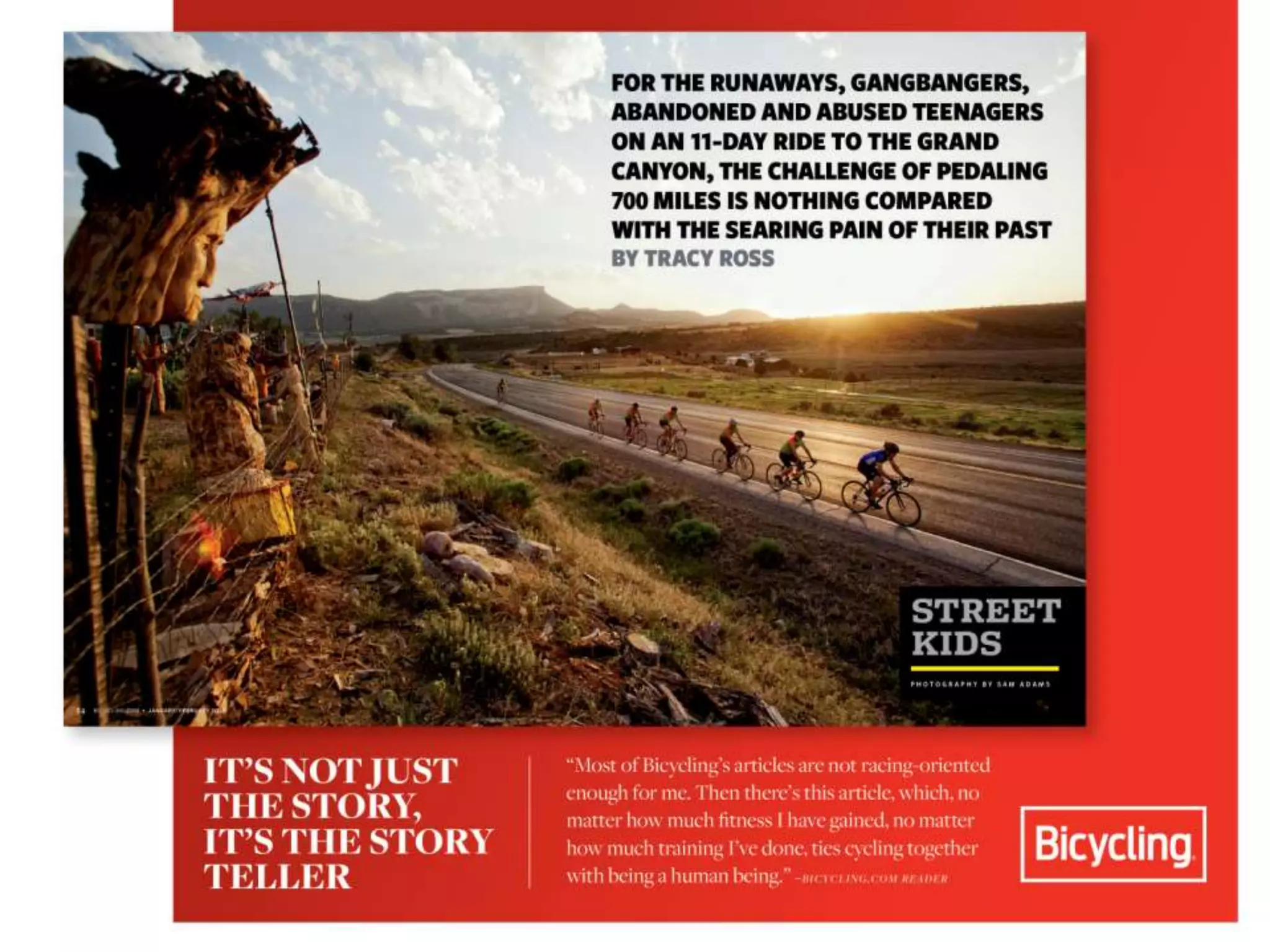 Storytelling: Bicycling magazine | PPTX