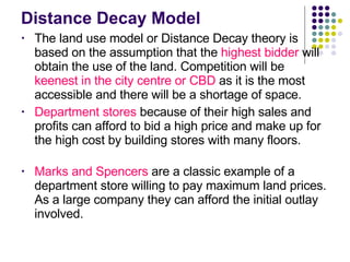 Bid Rent Theory | PPT