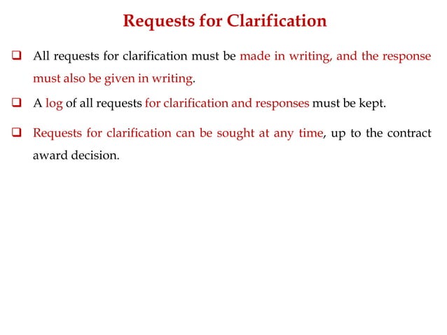 Bid Submission and Evaluation | PPTX