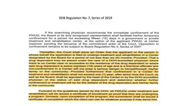 Court Mandated Accomplishment and BIDA and PWUD | PPT