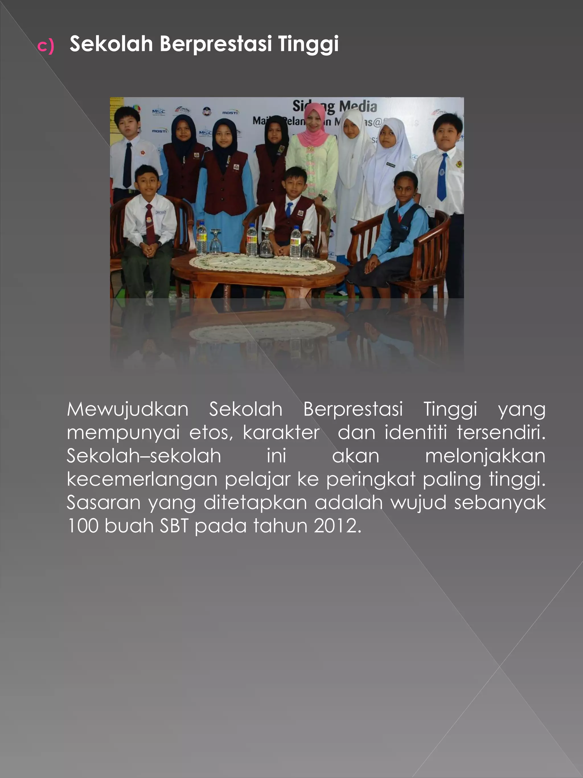 Bidang keberhasilan utama nasional (nkra ) pendidikan | PDF