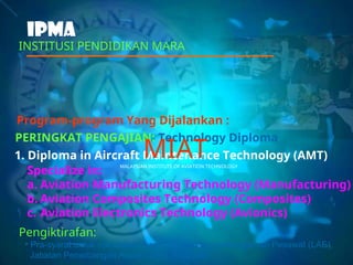 BIDANG-BIDANG KEMAHIRAN TINGGI BAGI LEPASAN SPM.ppt