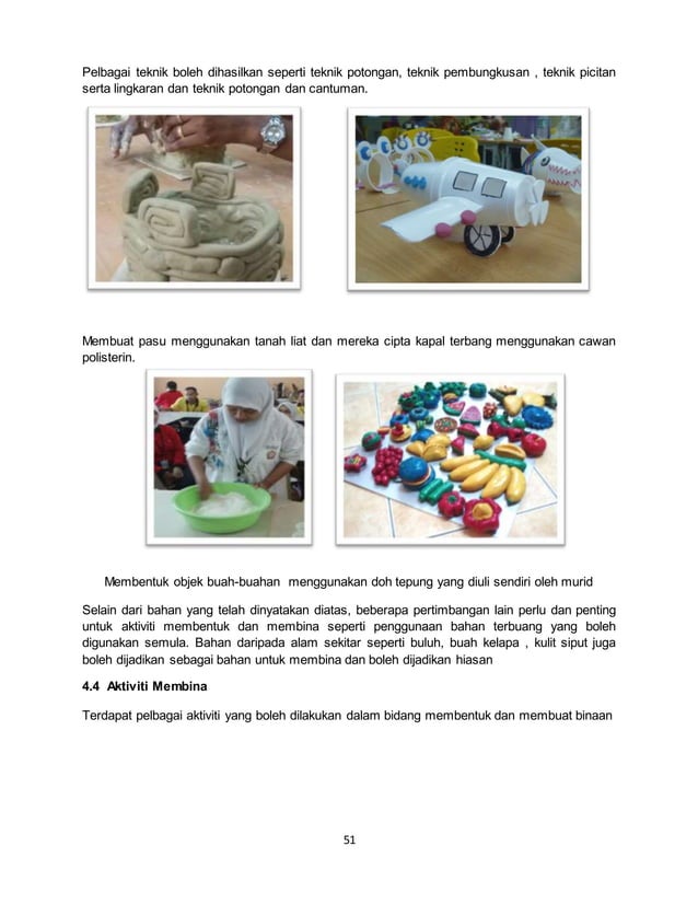 Bidang membentuk dan membuat binaan | DOC