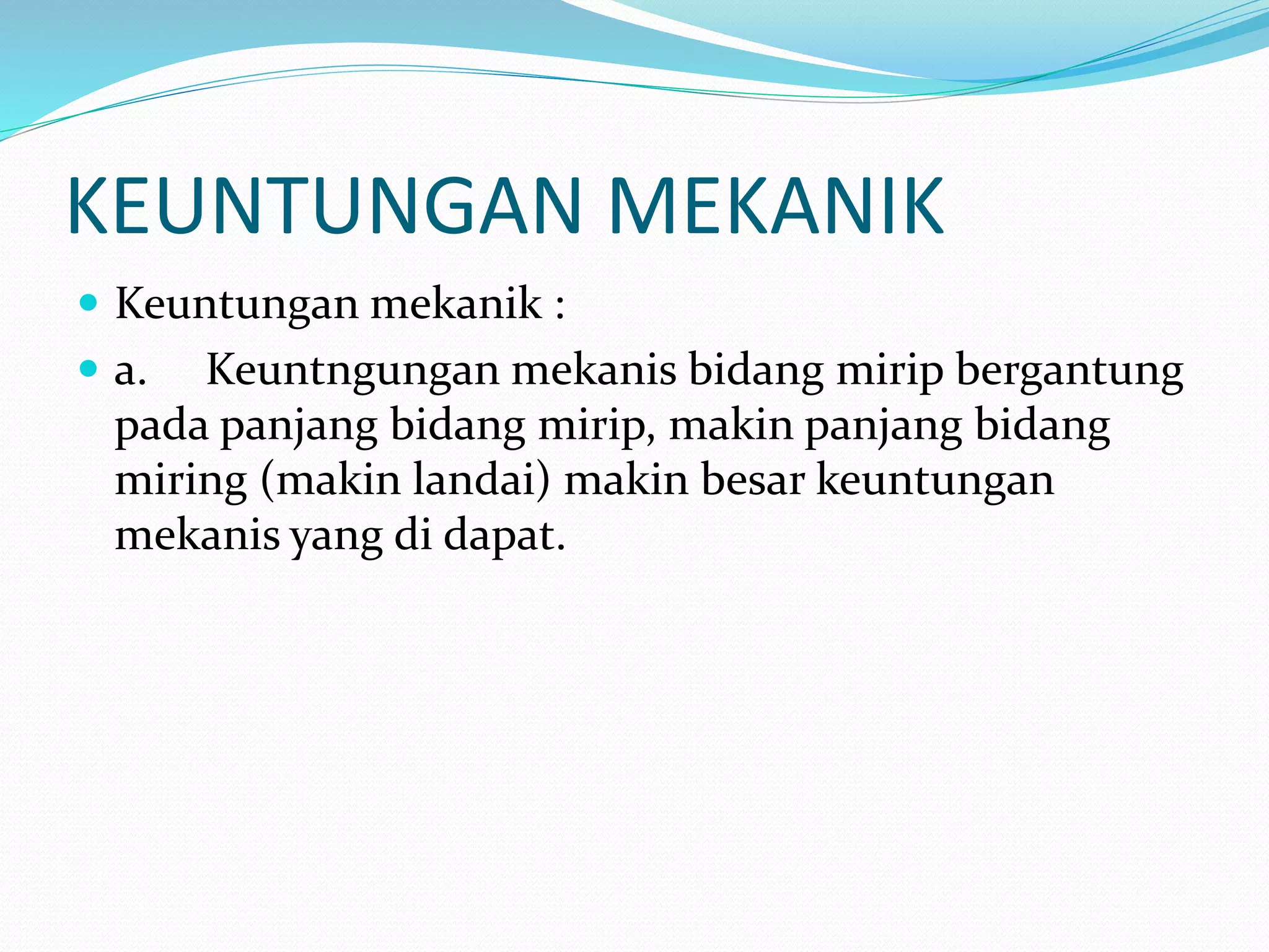 Bidang miring | PPTX