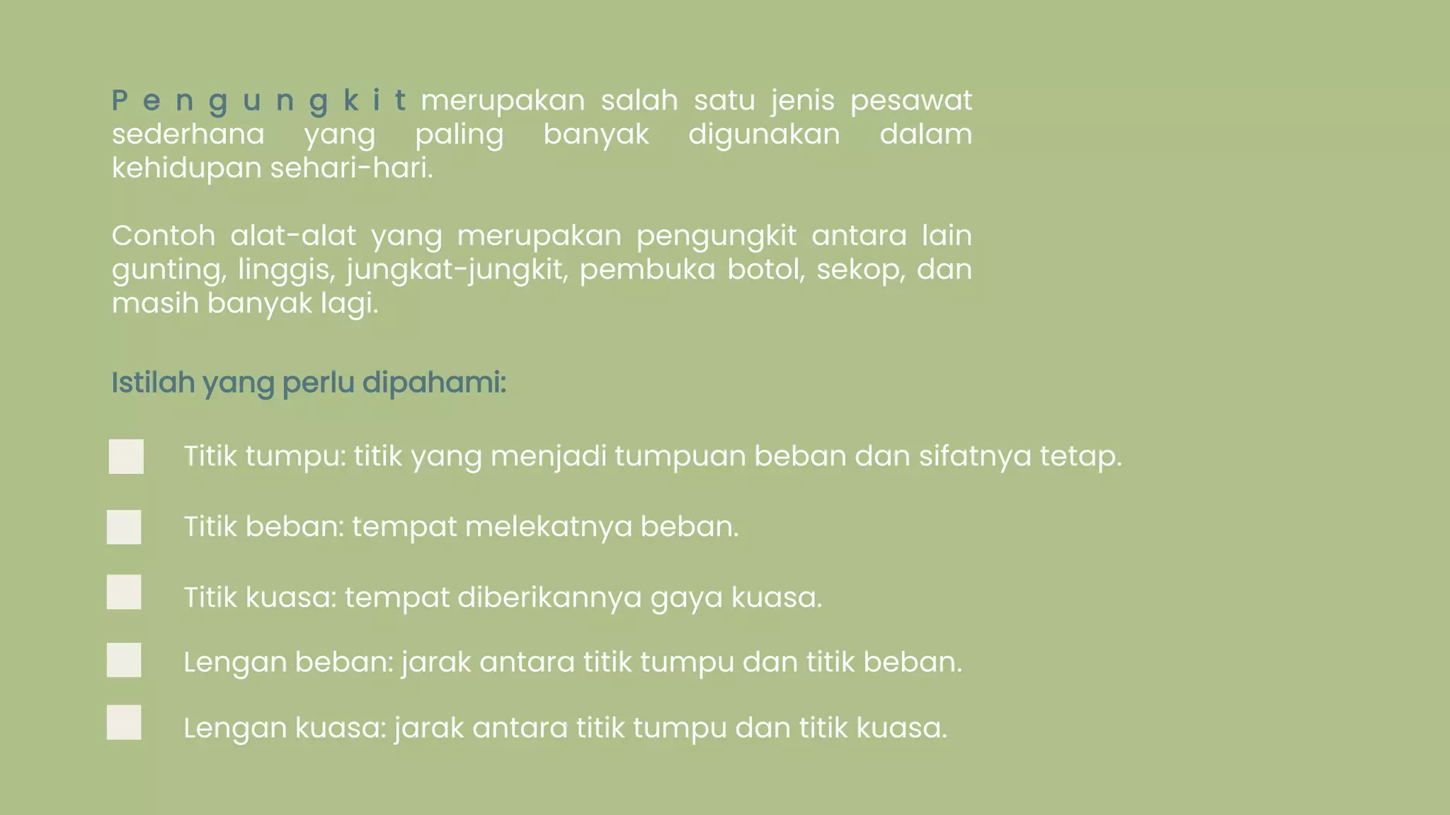 [PART 2] Pesawat Sederhana (Bidang Miring dan Pengungkit) Mata ...