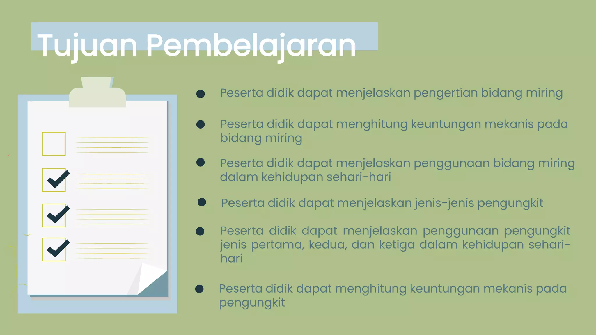 [PART 2] Pesawat Sederhana (Bidang Miring dan Pengungkit) Mata ...