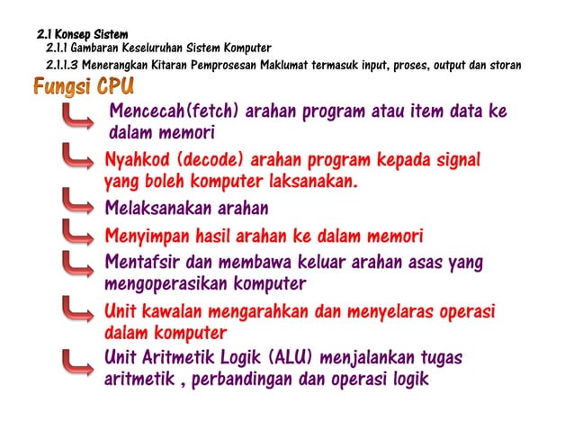 Bidang pembelajaran 2.1 tingkatan 4 | PPT