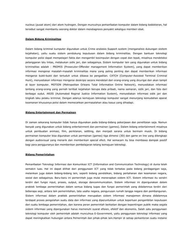 Bidang transportasi | DOCX