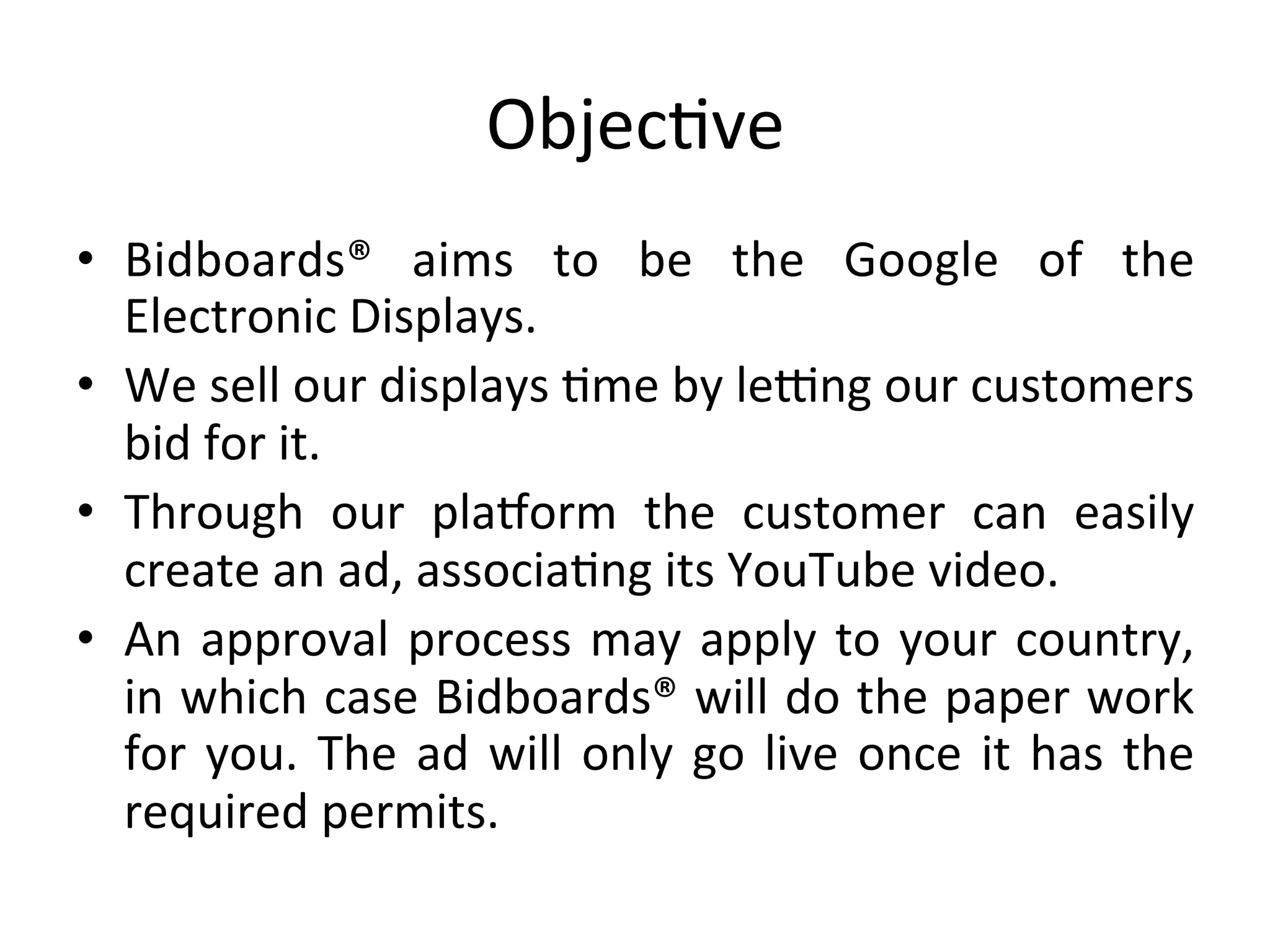 Electronic Billboards Bidding System - Bidboards - Business plan - v7 ...
