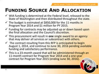 Bidder's conference rfp overview 033114 | PPTX | Business | Business ...