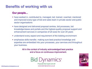 Bid dynamics 2012 | PPT