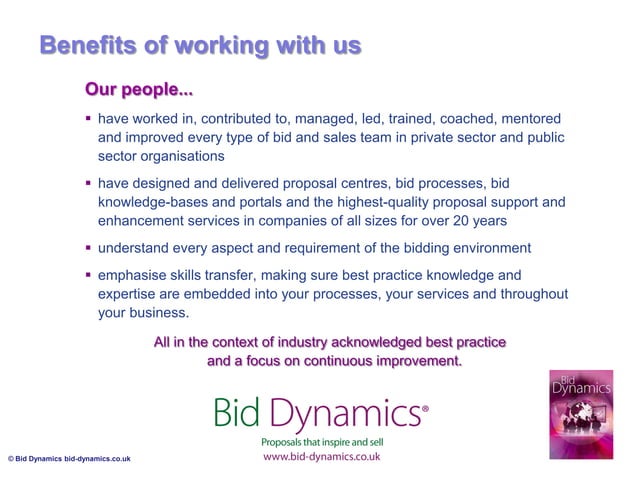 Bid dynamics 2012 | PPT