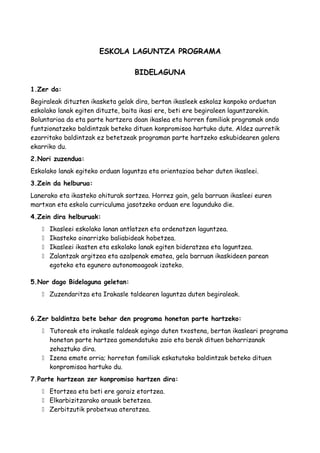 Bidelaguna informazioa jatorrizkoa | PDF