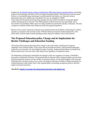 Biden's Proposed Education Policy Sparks Controversy Over Funding for ...