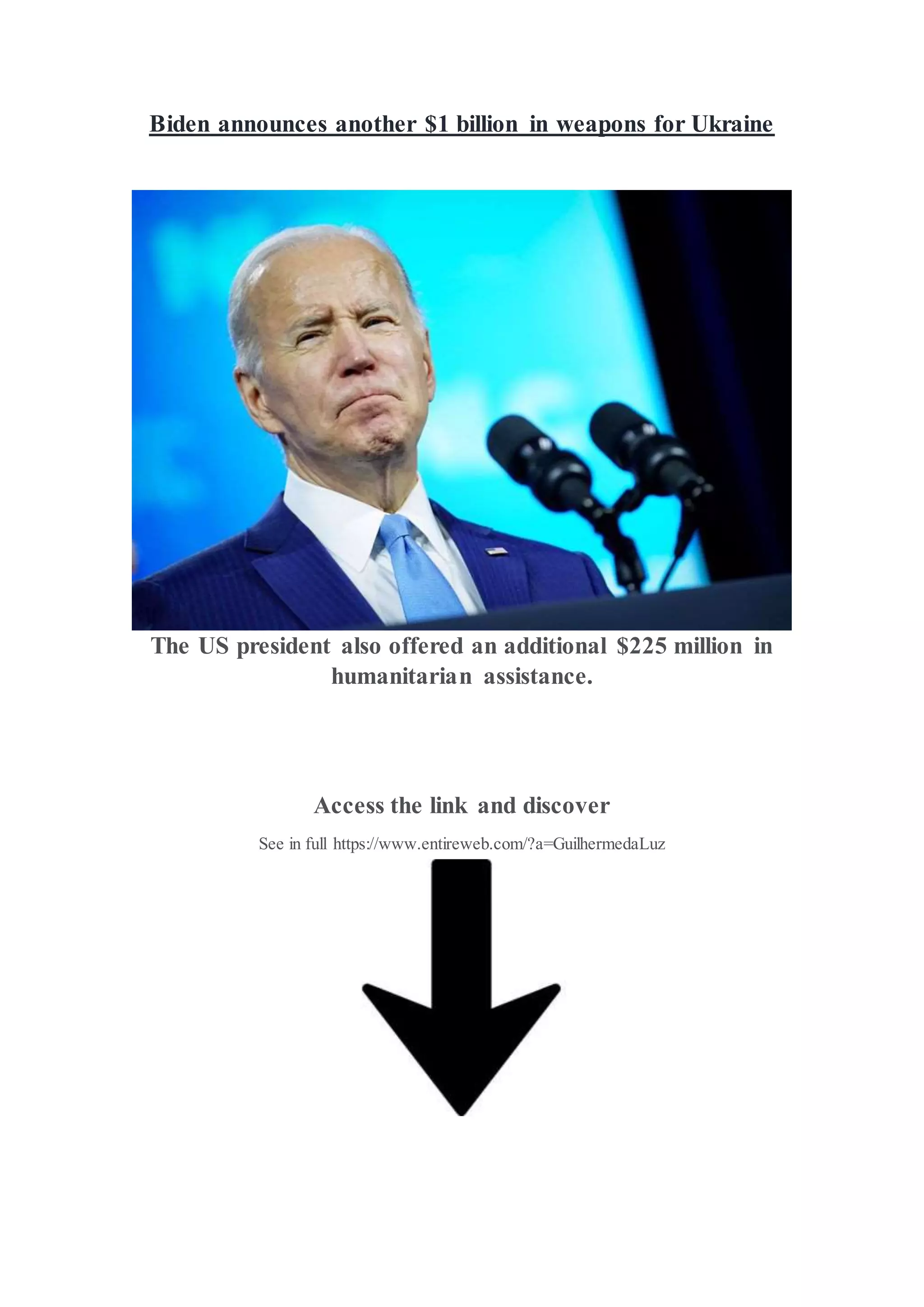What does Biden intend? | PDF What does Biden intend? | PDF