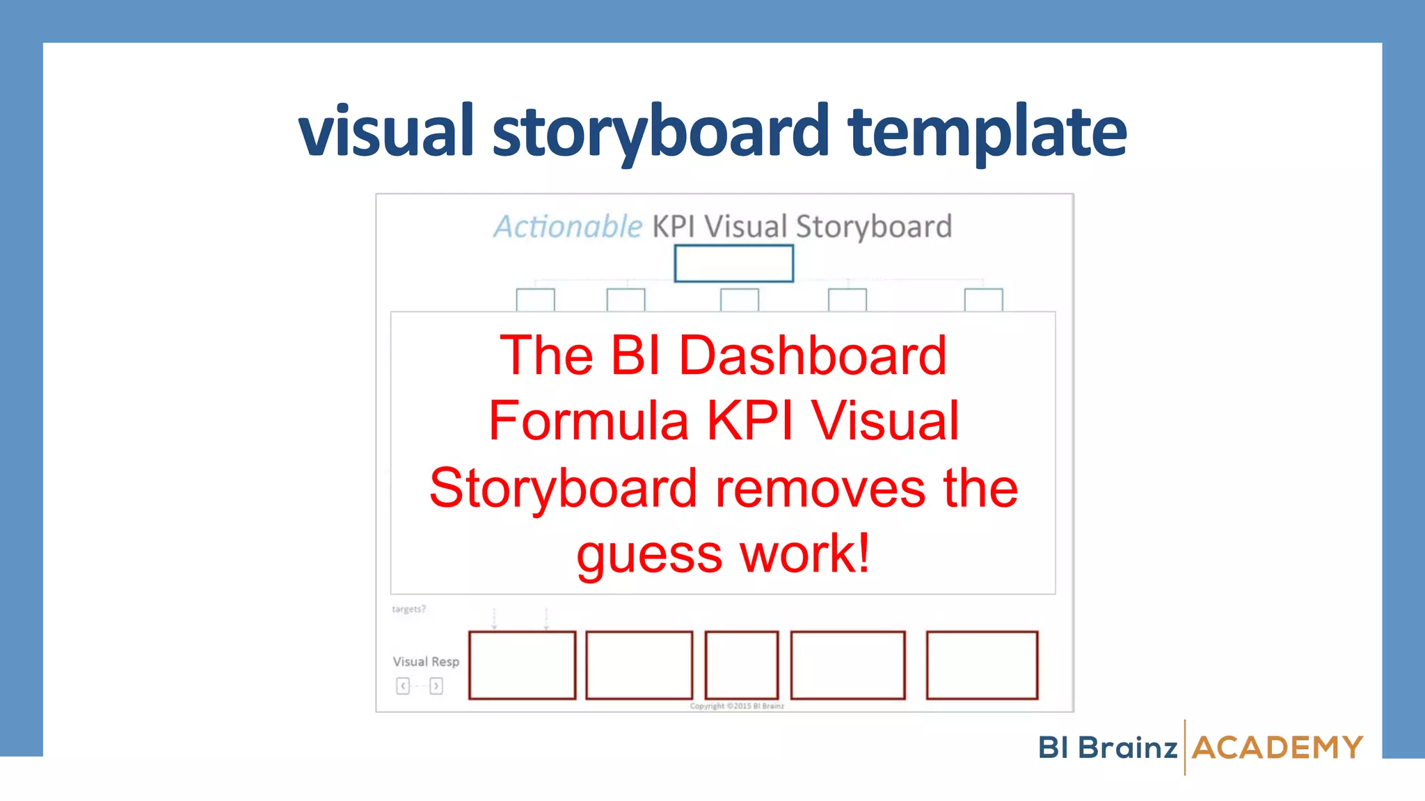 BI Dashboard Formula Methodology: How to make your first big data ...