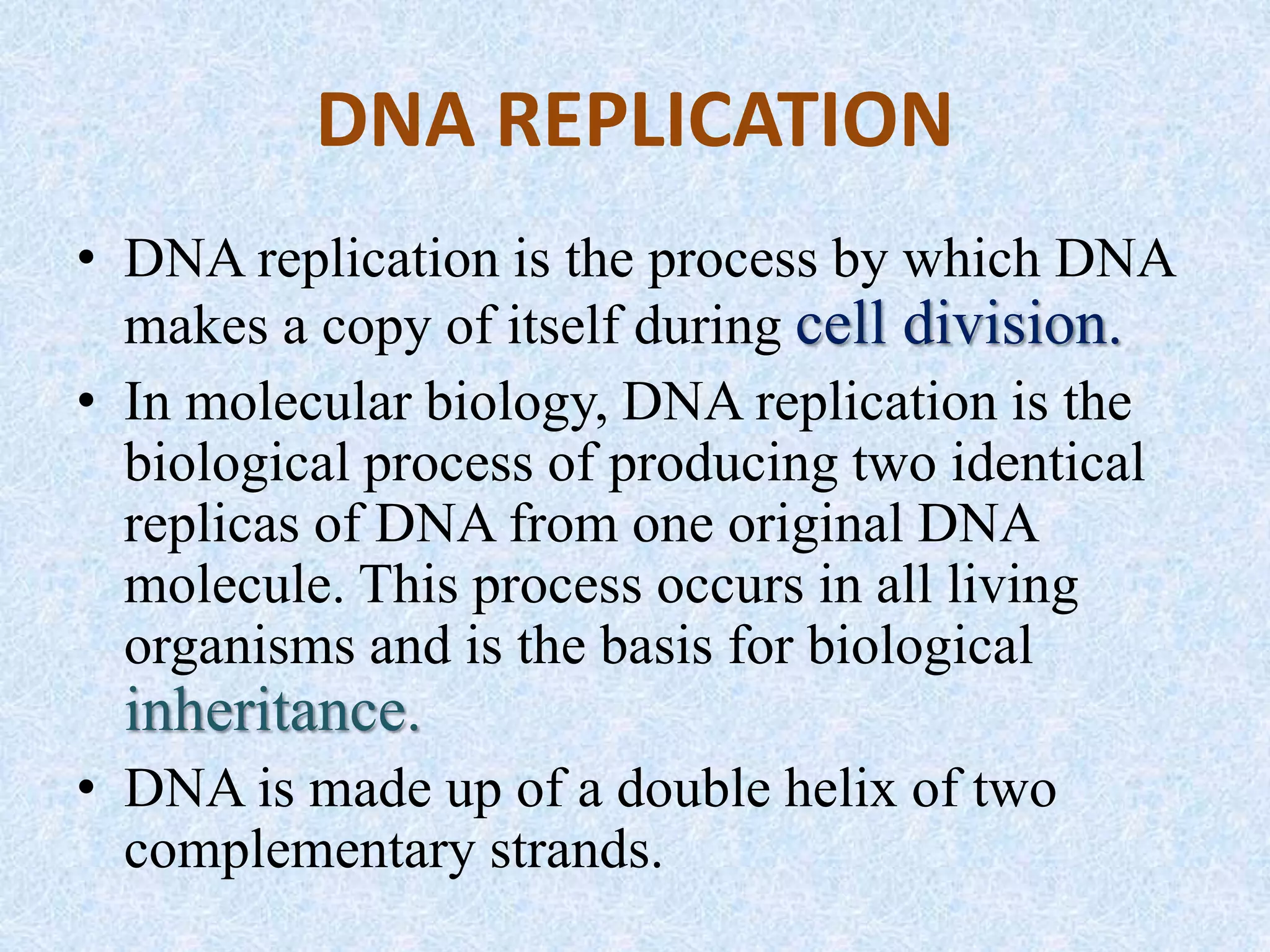 Bidirectional and rolling circular dna replication | PPTX | Chemistry ...