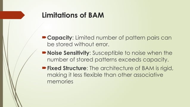 Bi-directional Associative Memory in NN.pptx