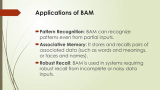 Bi-directional Associative Memory in NN.pptx