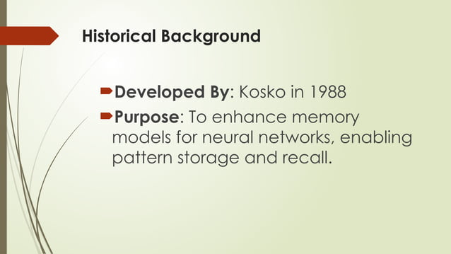 Bi-directional Associative Memory in NN.pptx