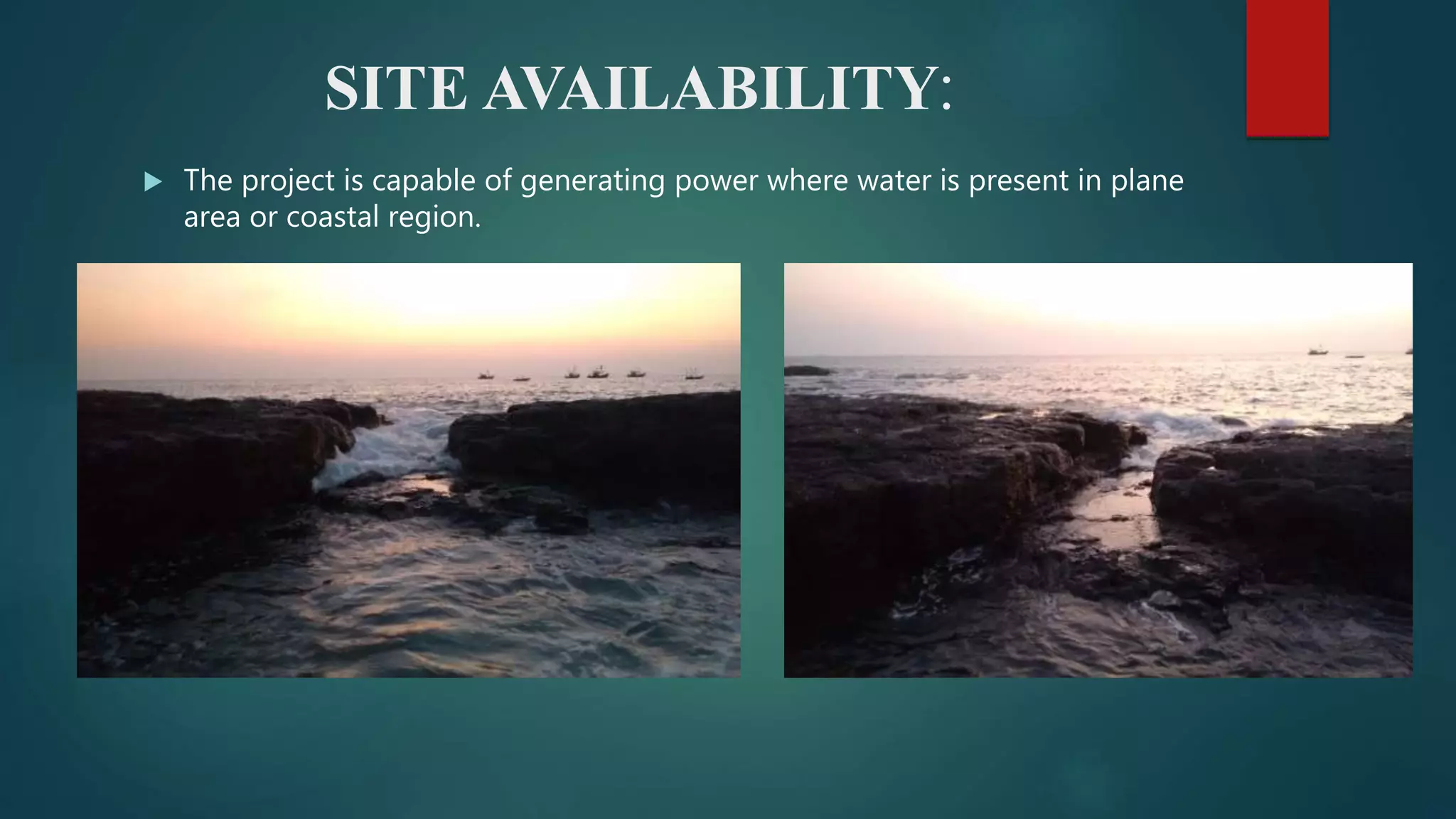 Bidirectional floating hydro turbine | PPTX