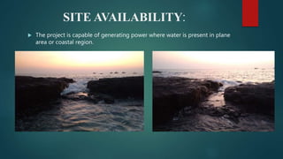 Bidirectional floating hydro turbine | PPTX | Physics | Science