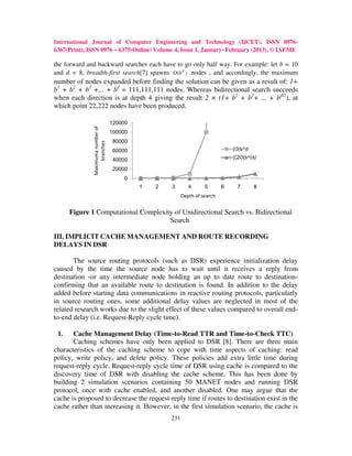 Bidirectional search routing protocol for mobile ad hoc networks | PDF