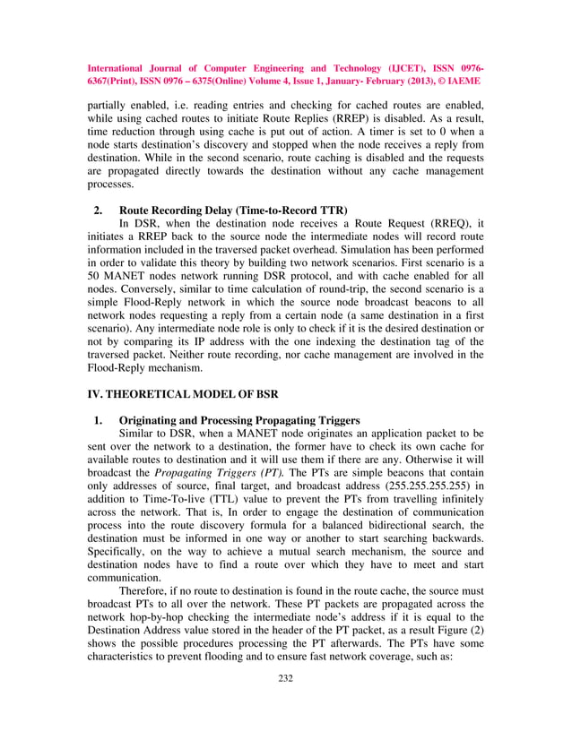 Bidirectional Search Routing Protocol For Mobile Ad Hoc Networks Pdf