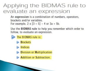 Bidmas | PPT