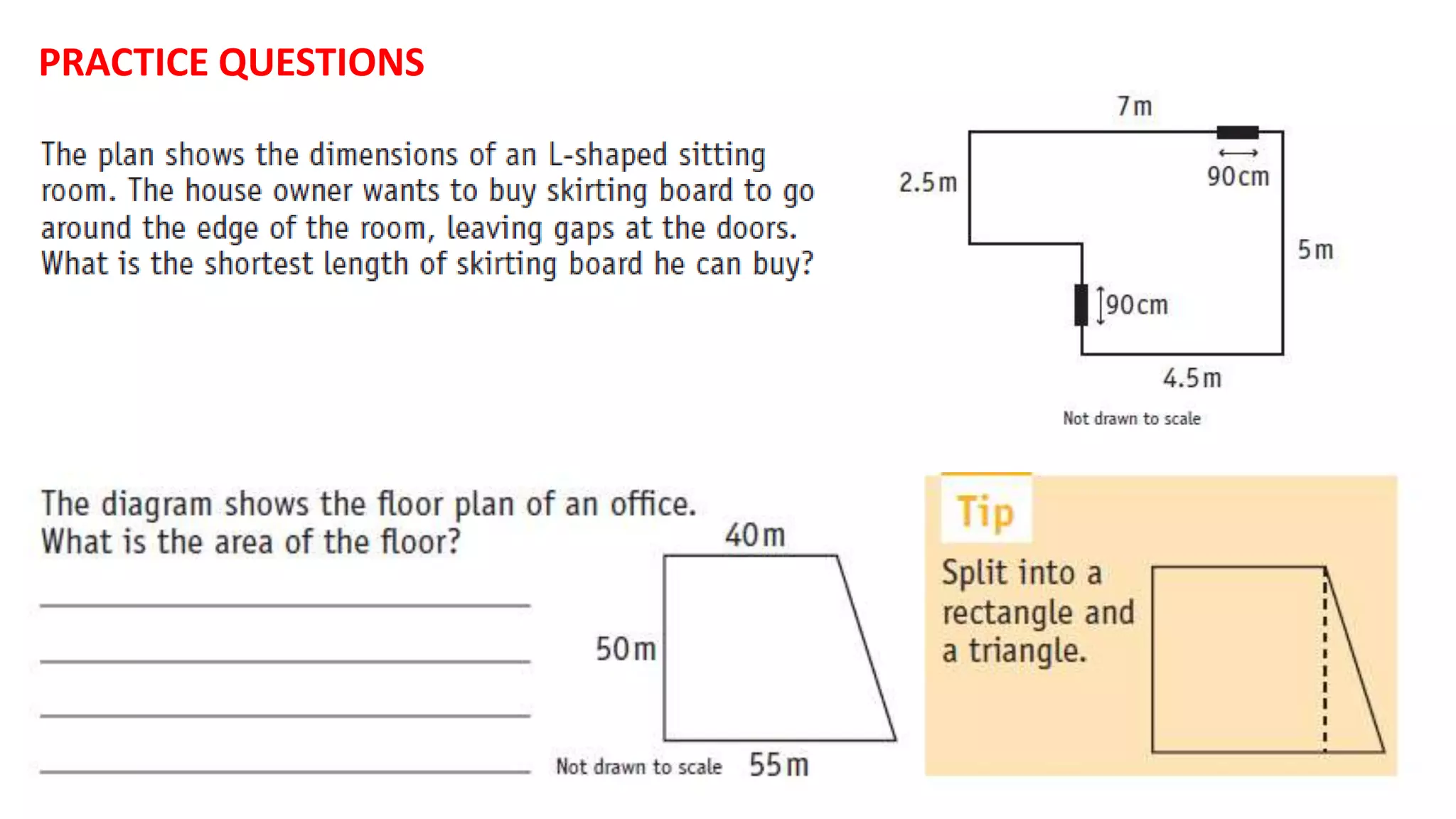 FS Maths Level 2 - April 8, 2023 (Angles, Circles, 2D shapes area and ...