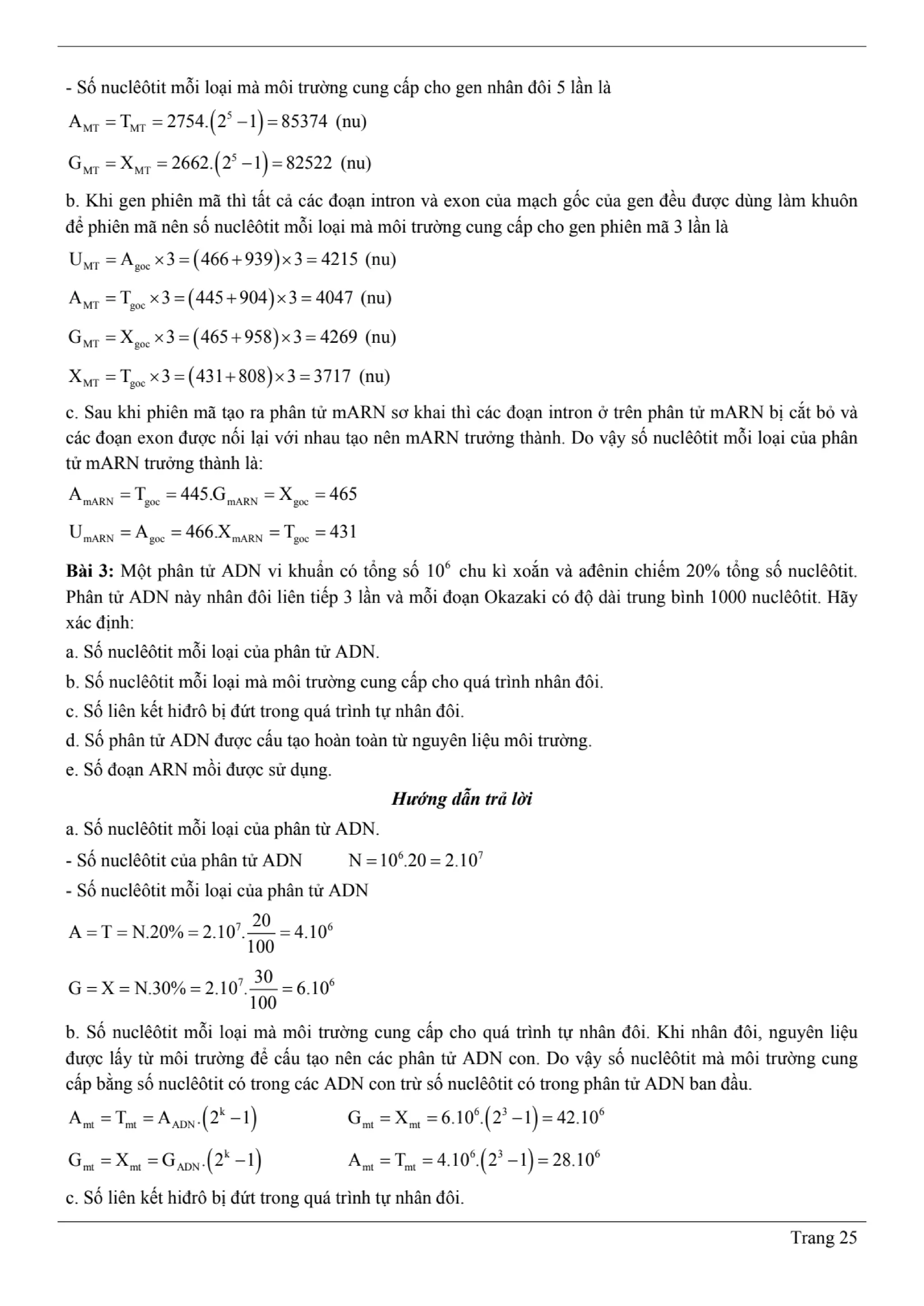Bồi dưỡng học sinh giỏi Sinh Học 12 - Phan Khắc Nghệ (Di truyền học - Tiến hóa - Sinh thái học ...