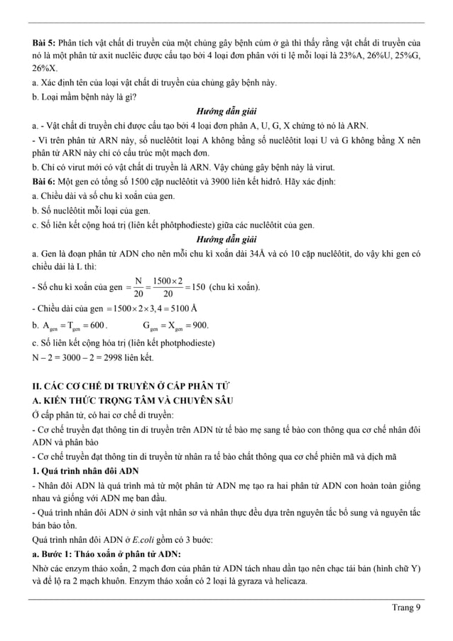 Bồi dưỡng học sinh giỏi Sinh Học 12 - Phan Khắc Nghệ (Di truyền học - Tiến hóa - Sinh thái học ...