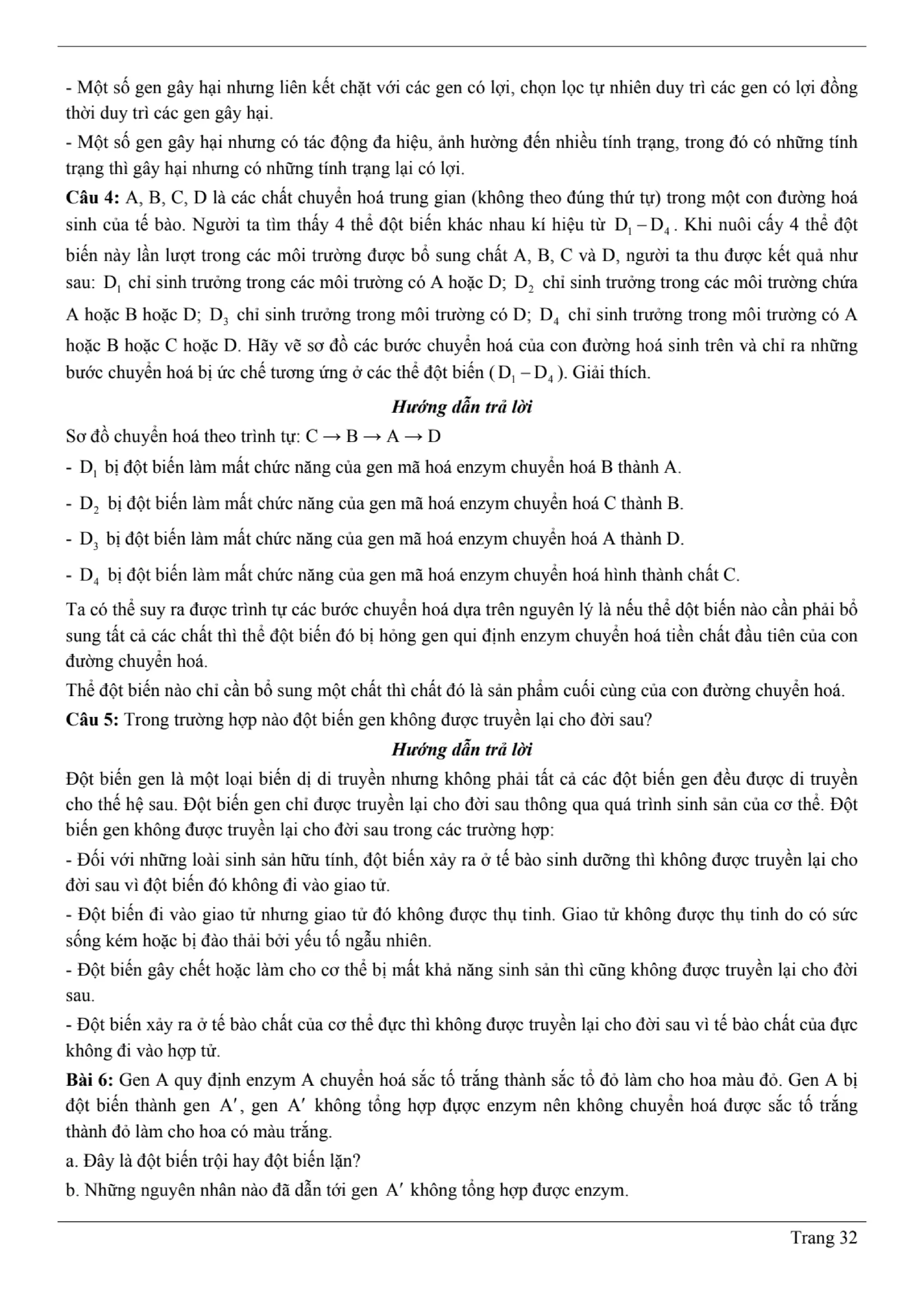 BỒI DƯỠNG HỌC SINH GIỎI SINH HỌC 12 - PHAN KHẮC NGHỆ (DI TRUYỀN HỌC - TIẾN HÓA - SINH THÁI HỌC ...