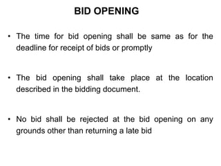 Bid opening | PDF