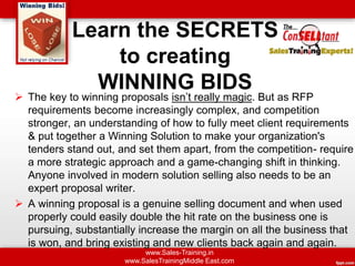 Bid Proposal Management Workshop | PPT