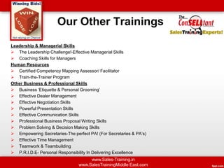 Bid & Proposal Management Skills Training | PPSX