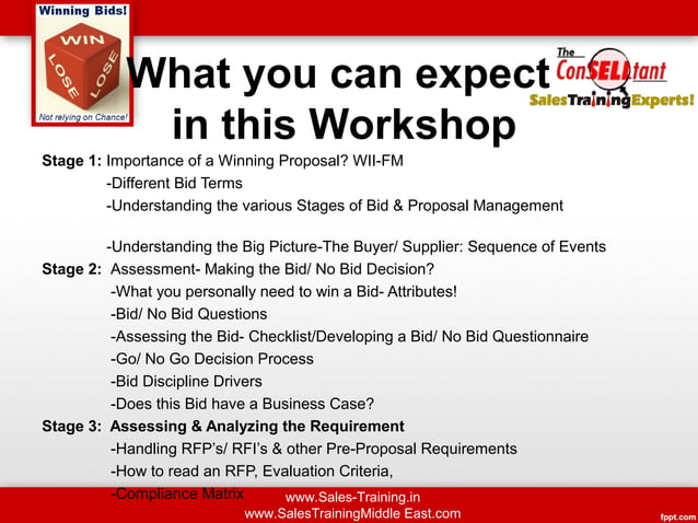 Bid Proposal Management | PPT