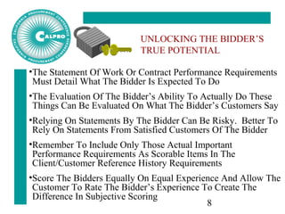 Bid propsl evaluation | PPT