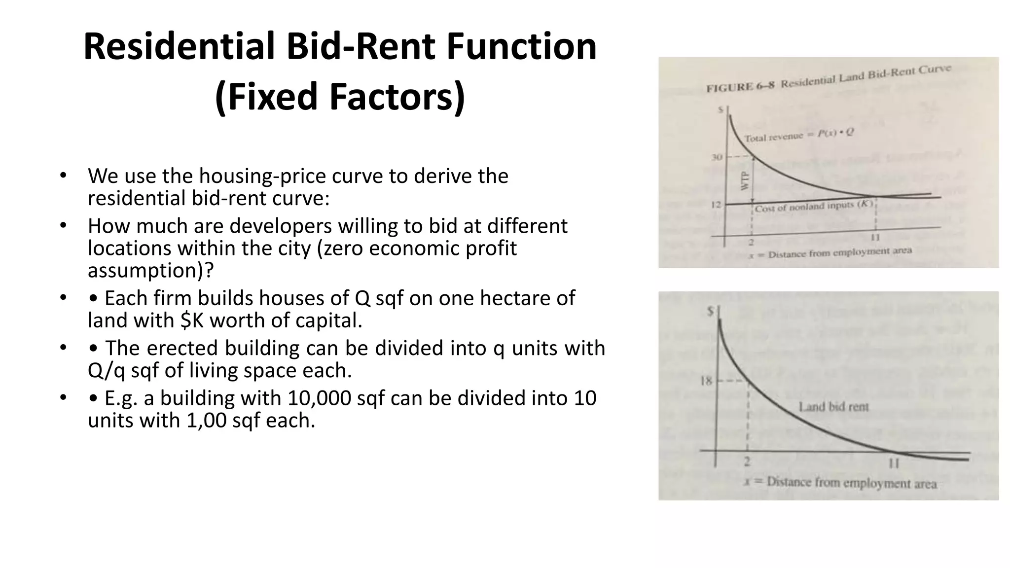 Bid rent theory housing | PPT | Free Download