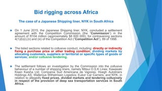 The Basics of Bid rigging | PPTX