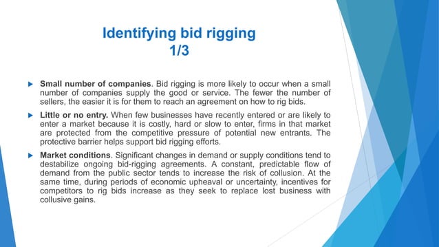 The Basics of Bid rigging