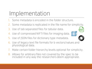 Brain Imaging Data Structure | PDF