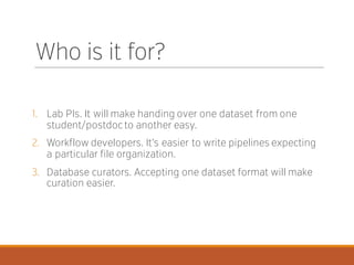 Brain Imaging Data Structure and Center for Reproducible Neuroscince | PPT