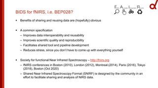 The Brain Imaging Data Structure and its use for fNIRS | PPTX
