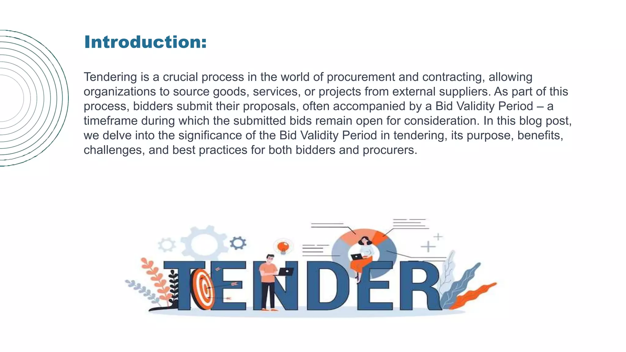 Bid Validity Period in Tendering Ensuring Success and Transparency.pptx